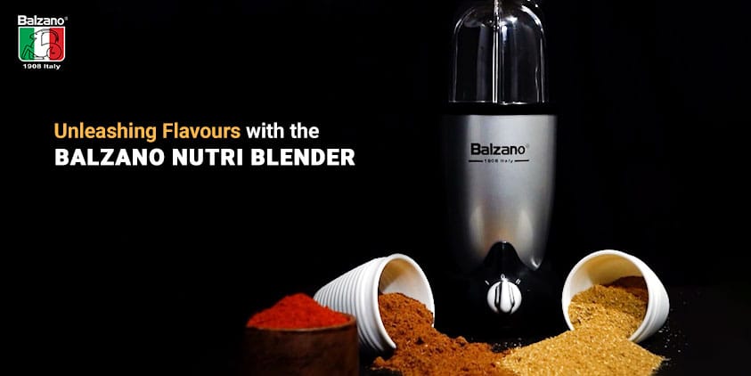 AROMATIC INDIAN SPICES DELIGHT: UNLEASHING FLAVORS WITH THE BALZANO BLENDER